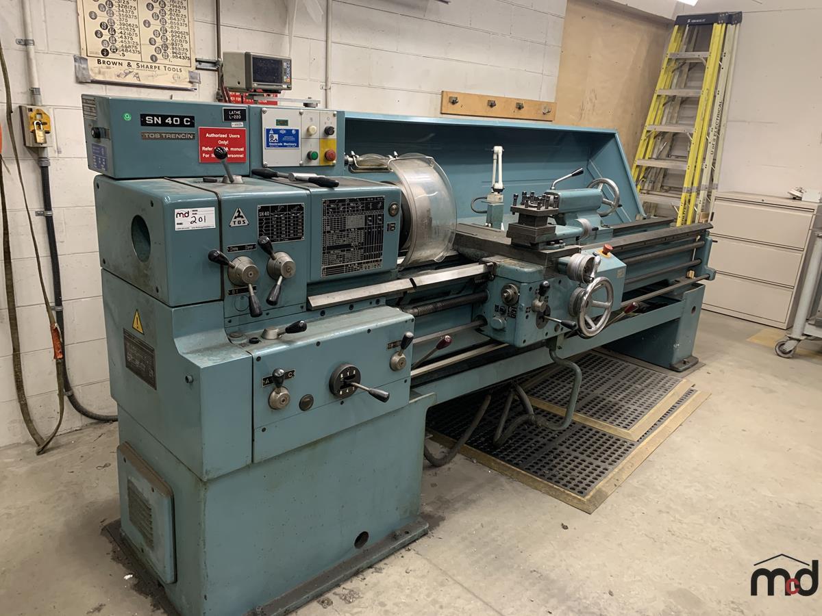 TOS Trencin Metal Lathe SN 40 C